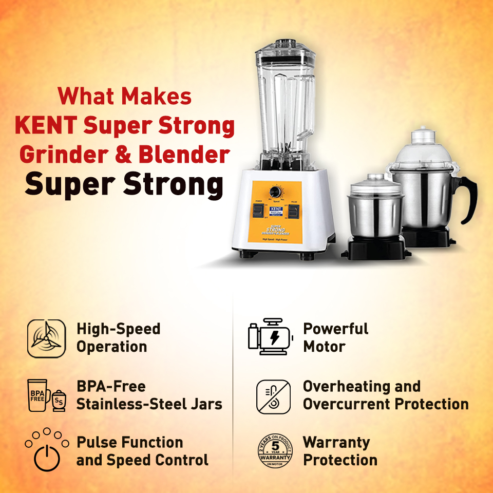 Make Almond Milk with KENT Super Strong Grinder & Blender